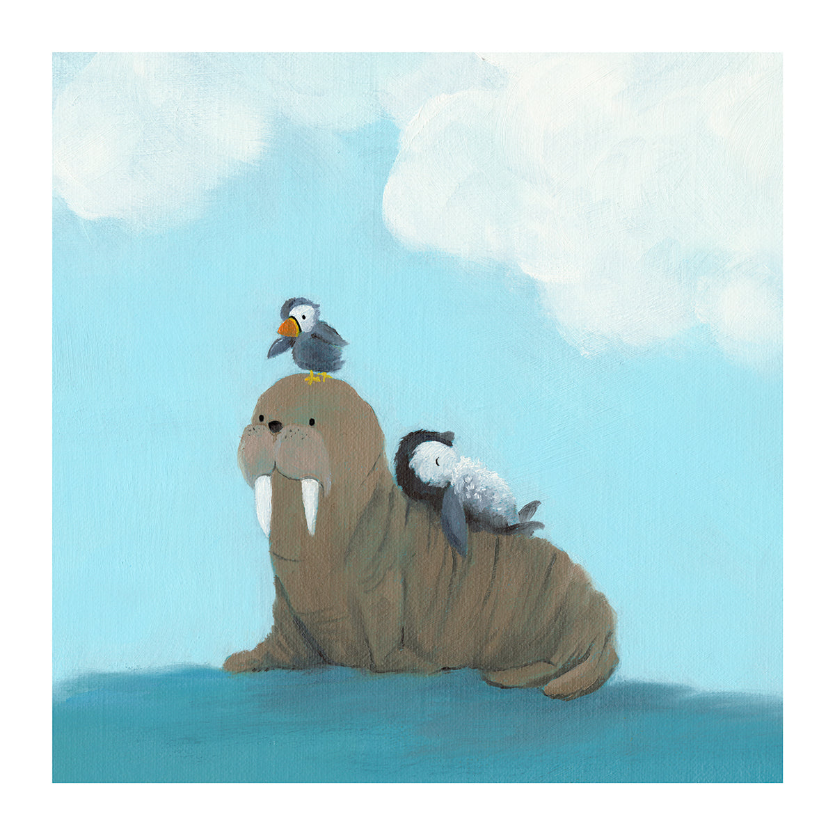 Walrus, Penguin, Puffin– Lower Woodland Studio
