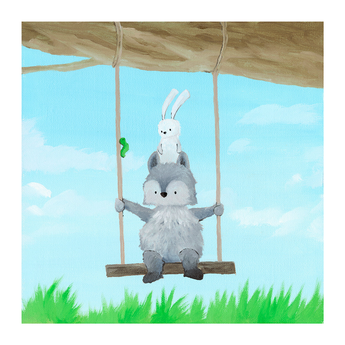 Wolf, Rabbit, Worm– Lower Woodland Studio